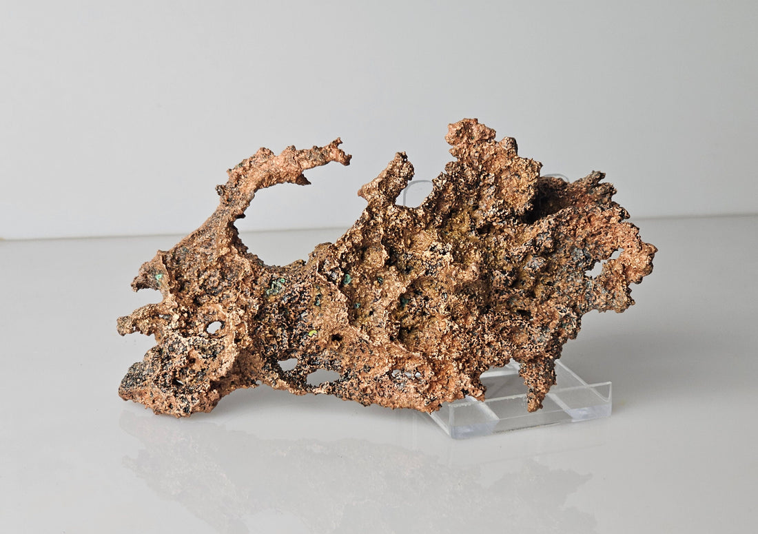 46) Native Natural Copper Crystal – Distinction Crystals