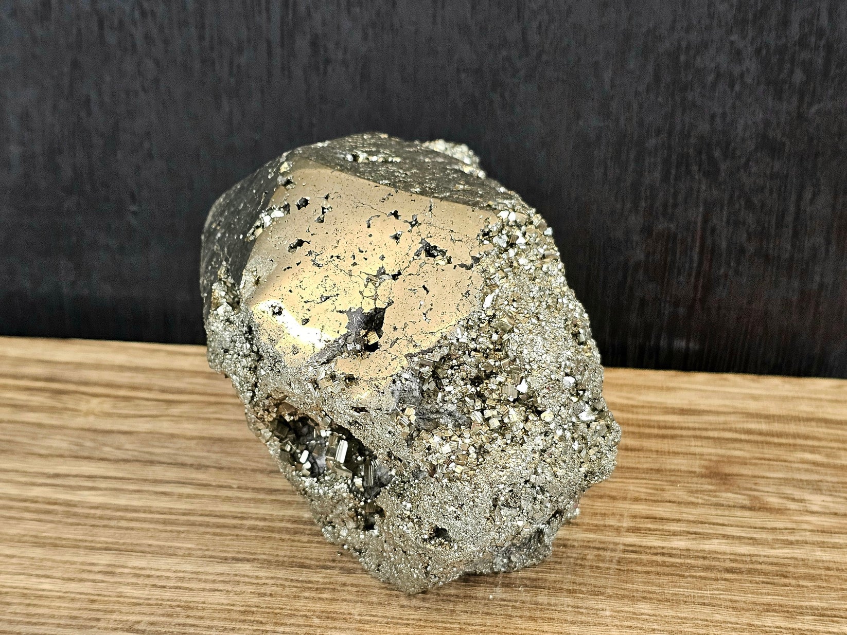 Extra Large Pyrite Crystal Freeform / Tower (#18) – Distinction Crystals