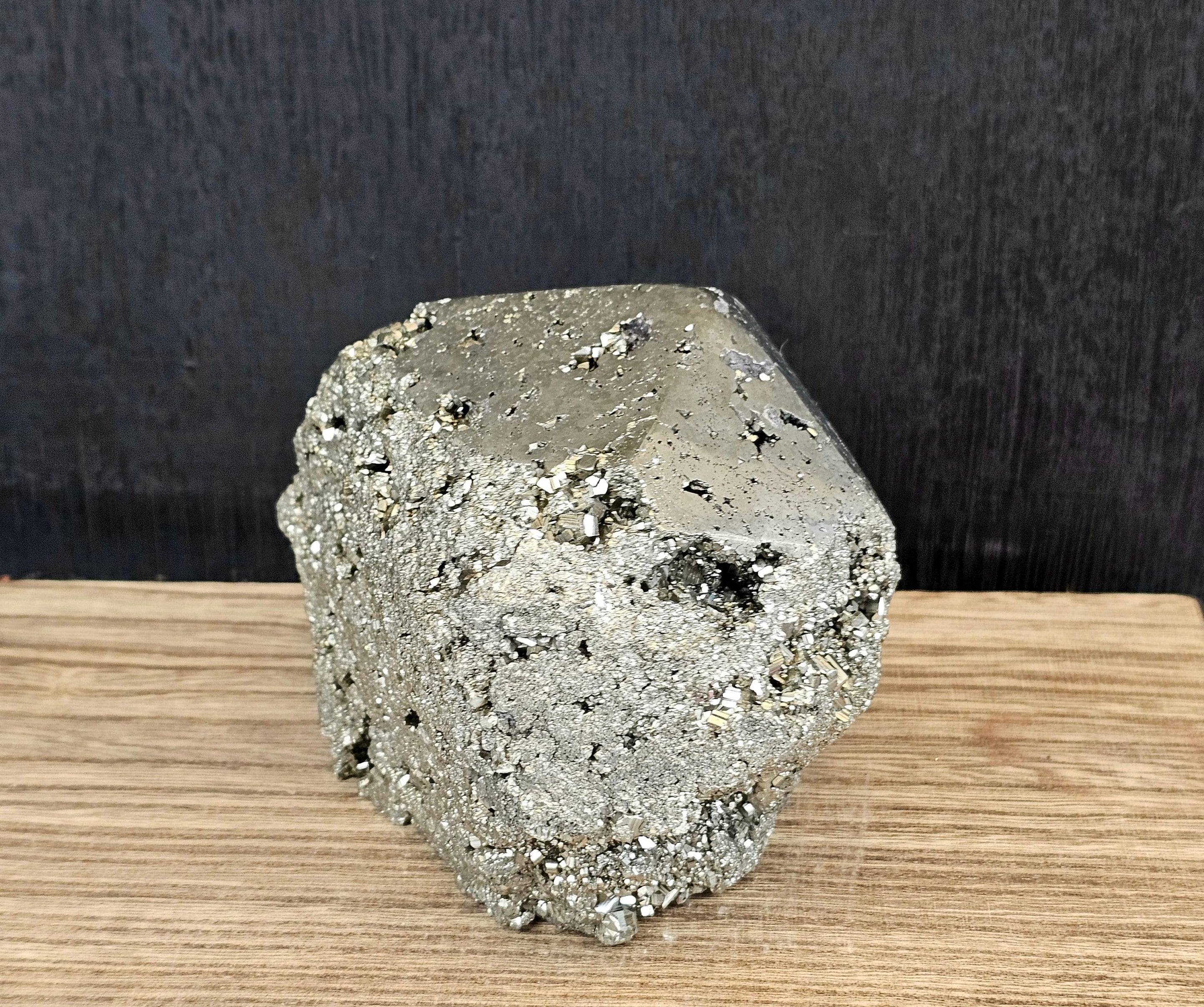 Extra Large Pyrite Crystal Freeform / Tower (#18) – Distinction Crystals