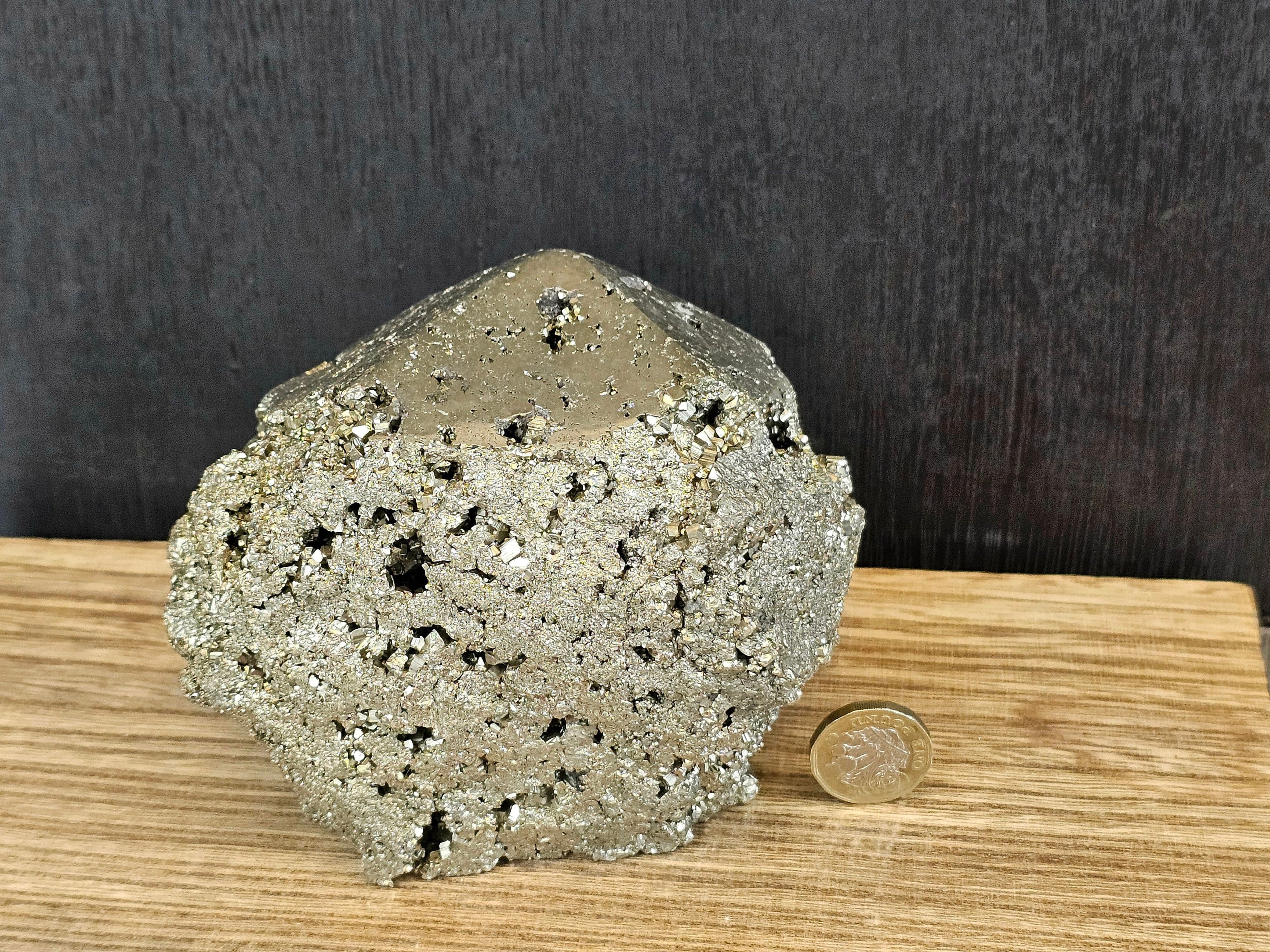 Extra Large Pyrite Crystal Freeform / Tower (#18) – Distinction Crystals