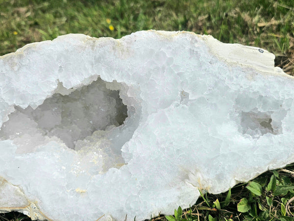 Very Large XL Quartz Crystal Geode Pair 19.25KG – Distinction Crystals