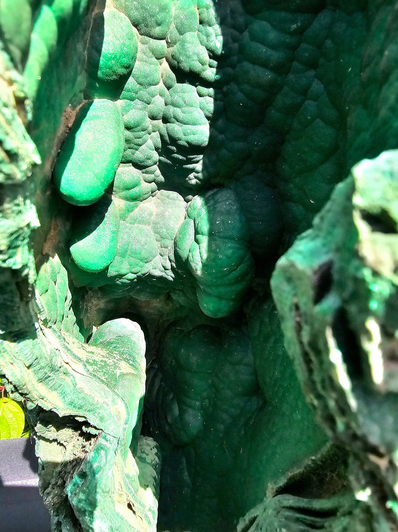 XL Large Malachite Stalactite Crystal Cave – Distinction Crystals