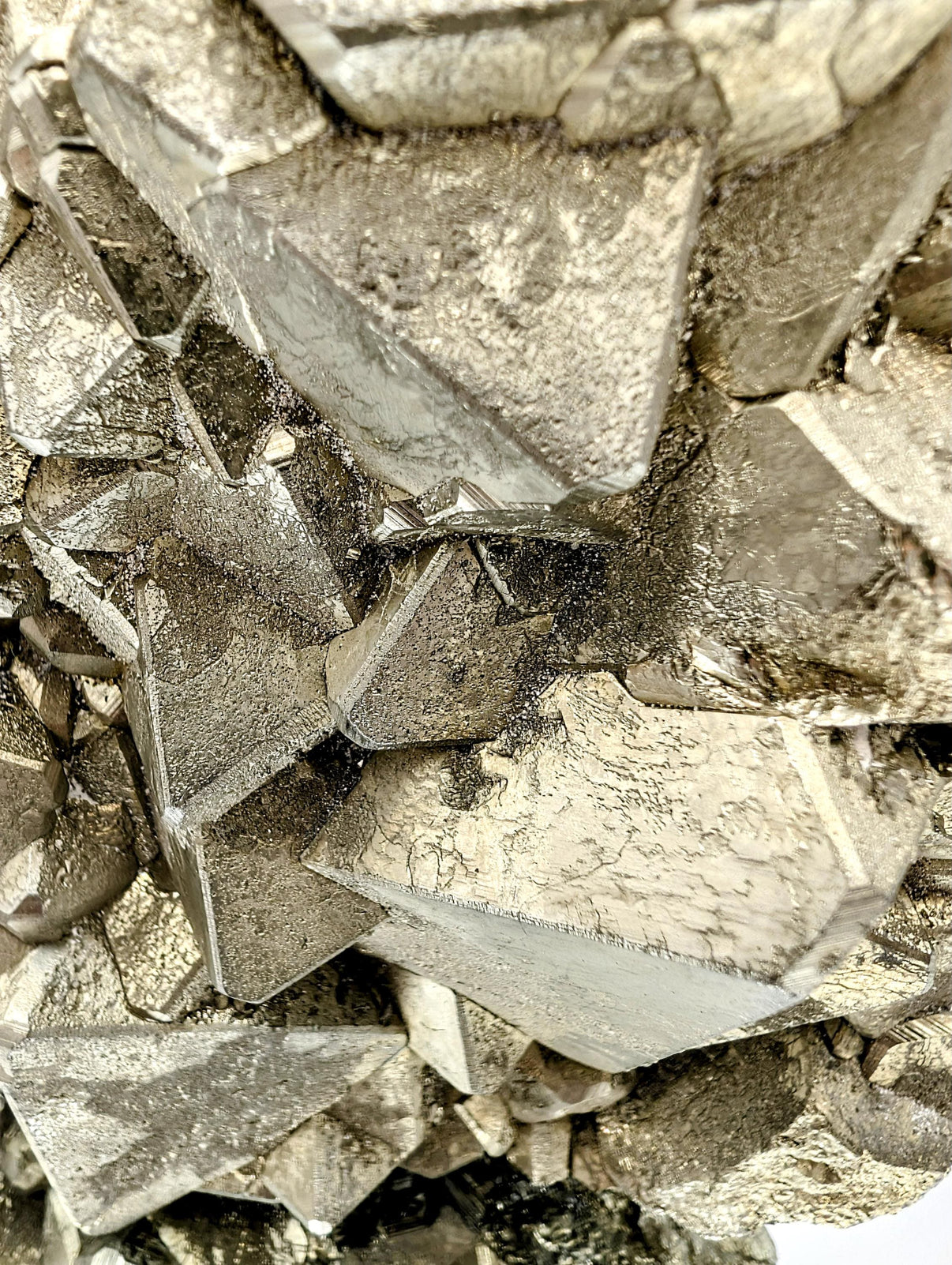 Very Large Octahedral Pyrite – Stunning Metallic Form – Distinction ...