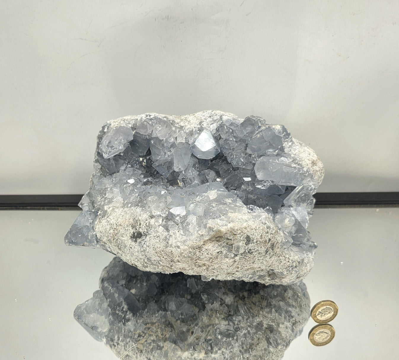 Luxury Natural Celestite Cluster – 10.43KG – Distinction Crystals
