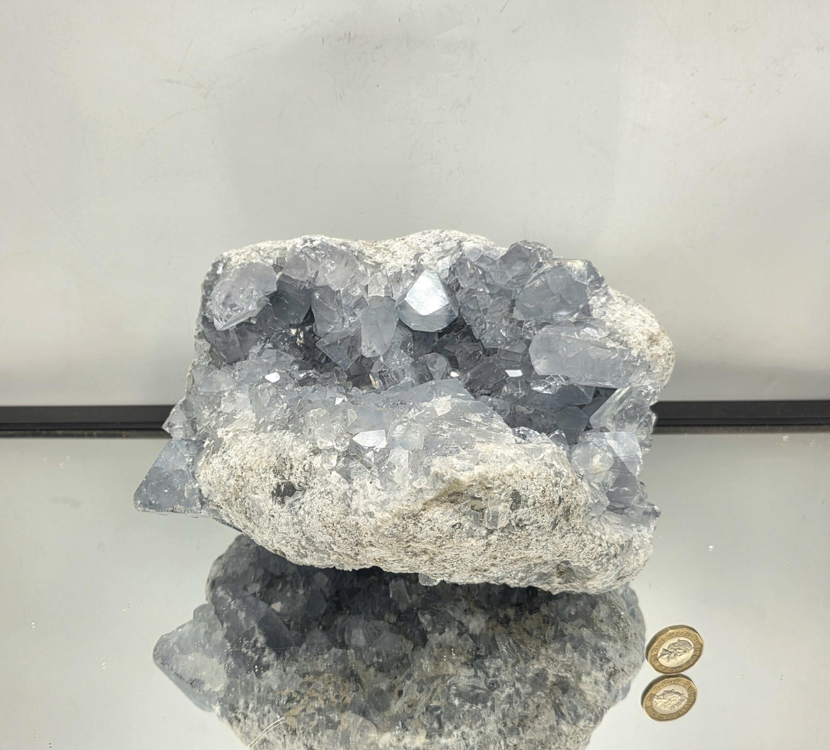 Luxury Natural Celestite Cluster – 10.43KG – Distinction Crystals