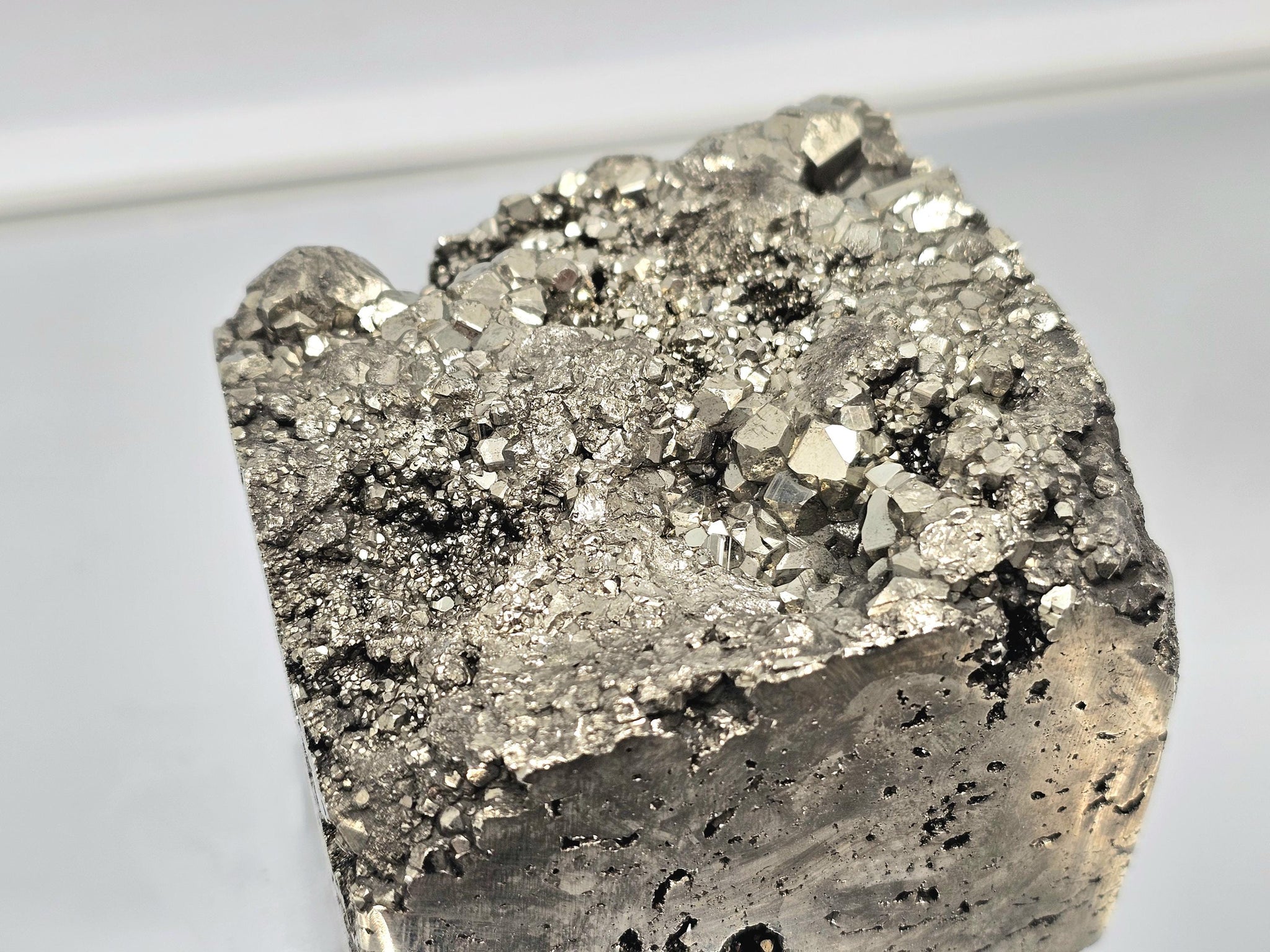 Extra Large Pyrite Cube Metallic Lustre – Distinction Crystals