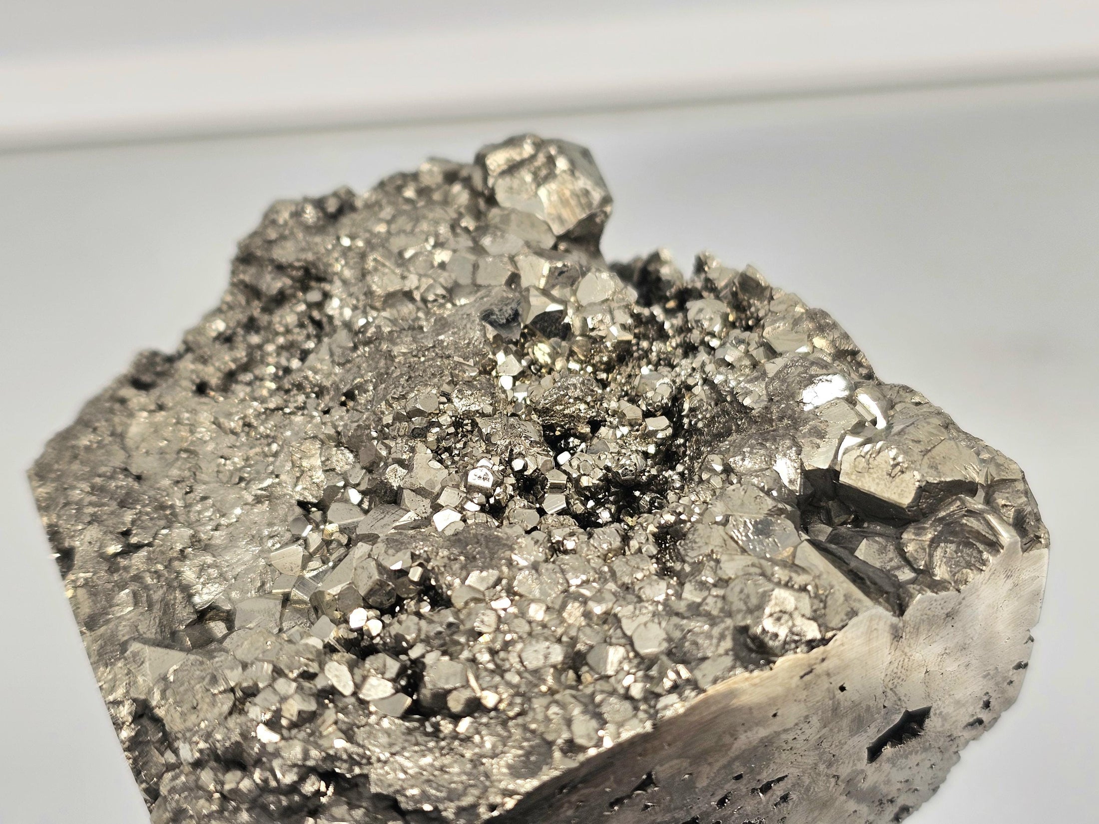 Extra Large Pyrite Cube Metallic Lustre – Distinction Crystals