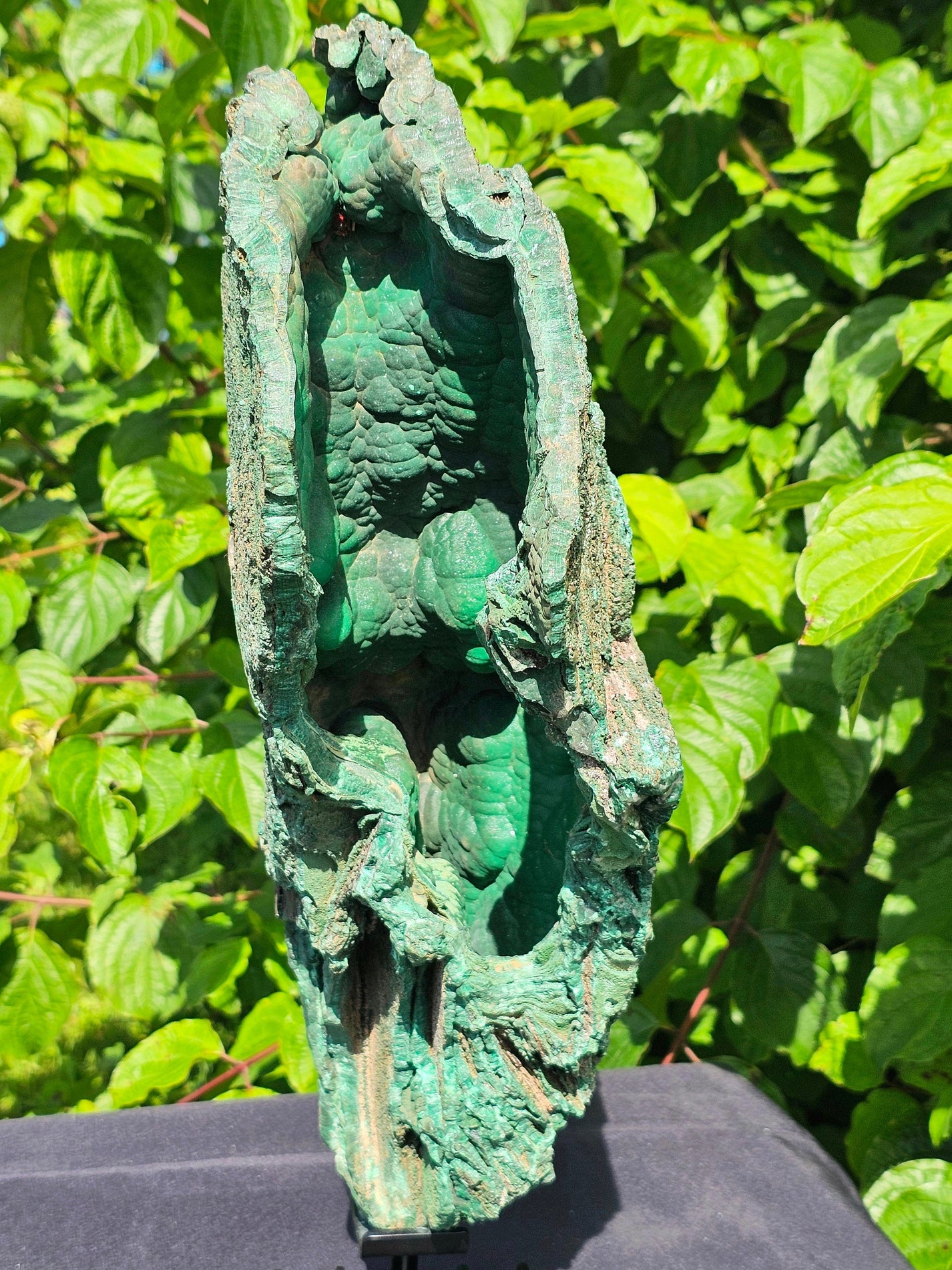 XL Large Malachite Stalactite Crystal Cave – Distinction Crystals
