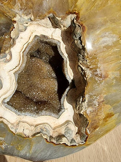 XL Large Carnelian Crystal Geode – Distinction Crystals
