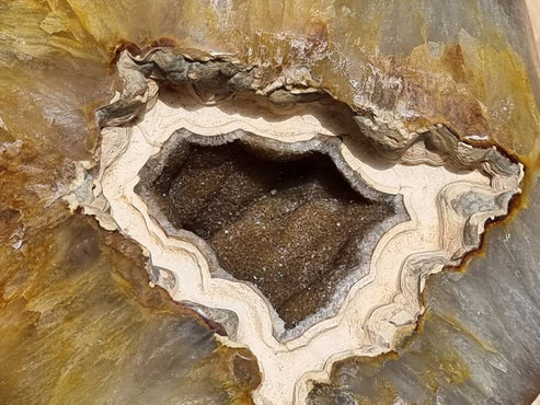 XL Large Carnelian Crystal Geode – Distinction Crystals
