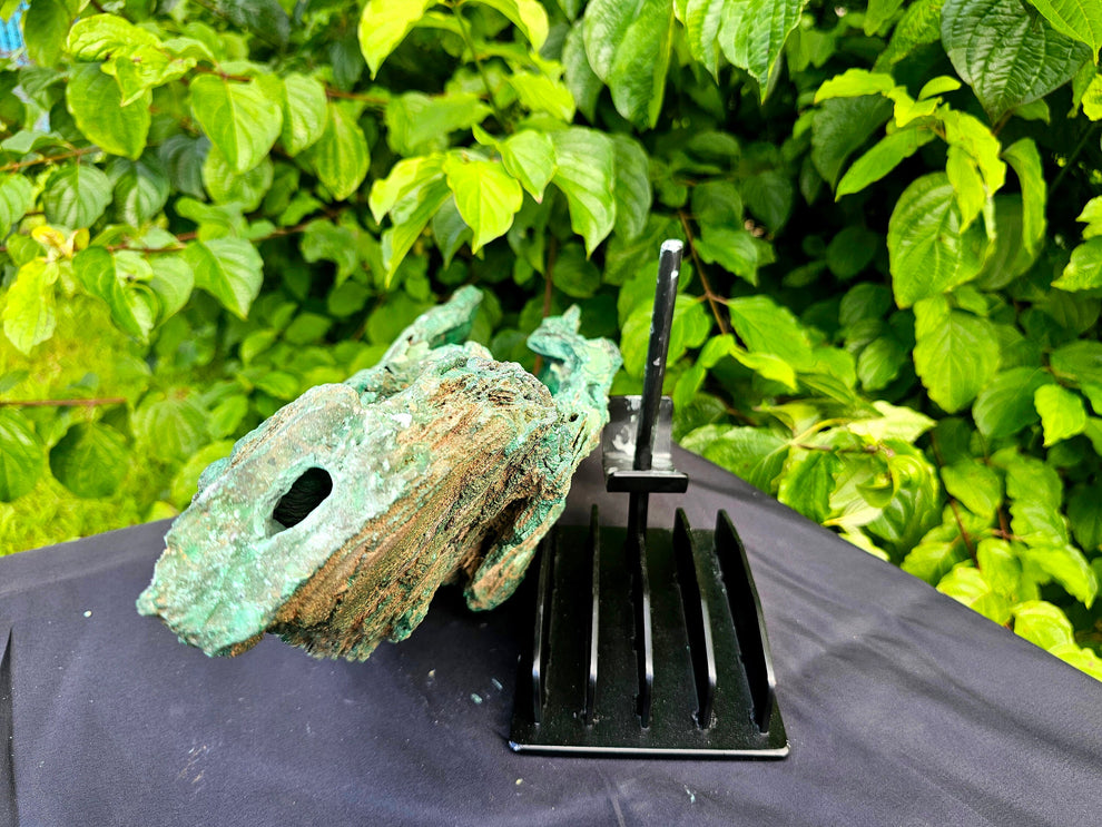 XL Large Malachite Stalactite Crystal Cave – Distinction Crystals