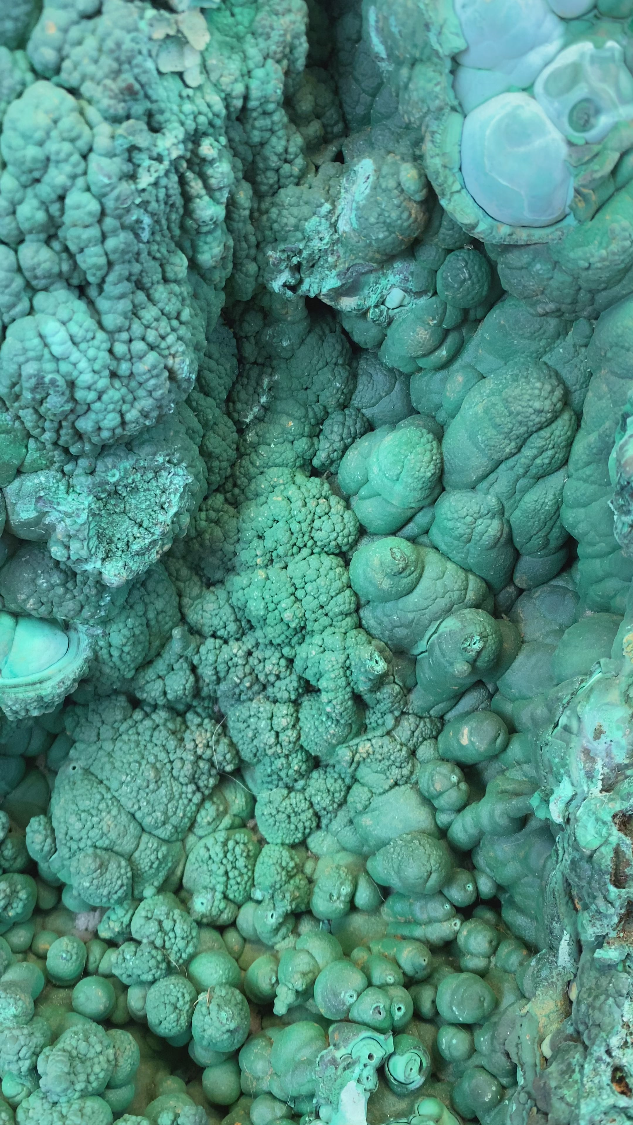 Very Large Malachite Stalactite Crystal Geode – Distinction Crystals