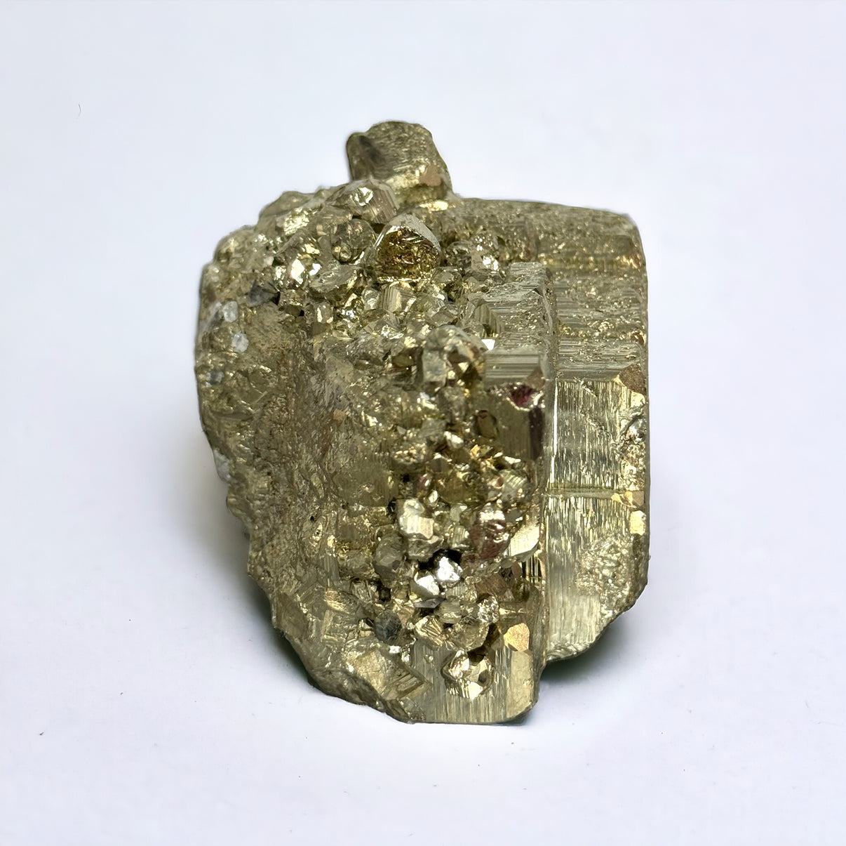 4) High Quality Pyrite Crystal Cube – Distinction Crystals