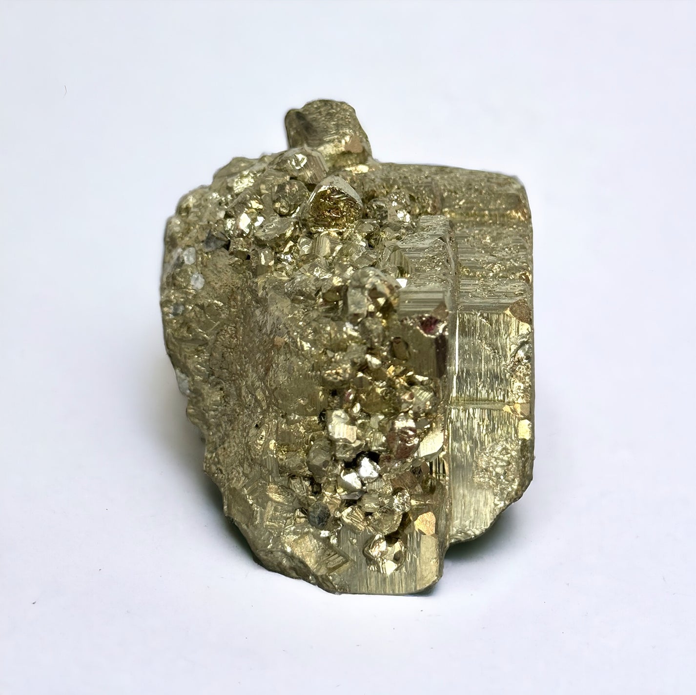 4) High Quality Pyrite Crystal Cube – Distinction Crystals