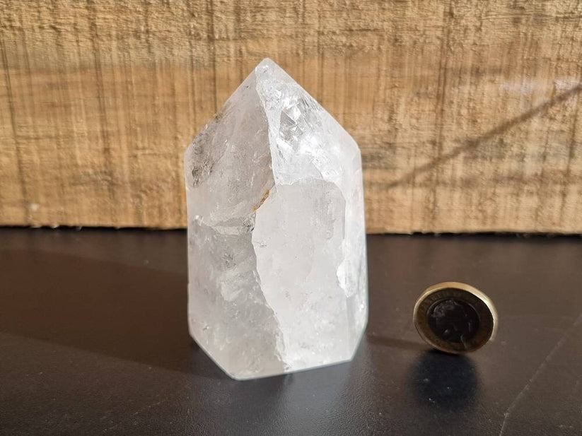 7) Quartz Crystal Point – Distinction Crystals