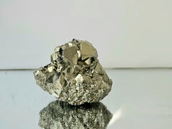 Octahedral Pyrite Crystal - Peru (#26) – Distinction Crystals